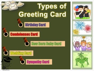 FUN LEARNING ENGLISH TOGETHER BY "GREETING CARD" | PPTX