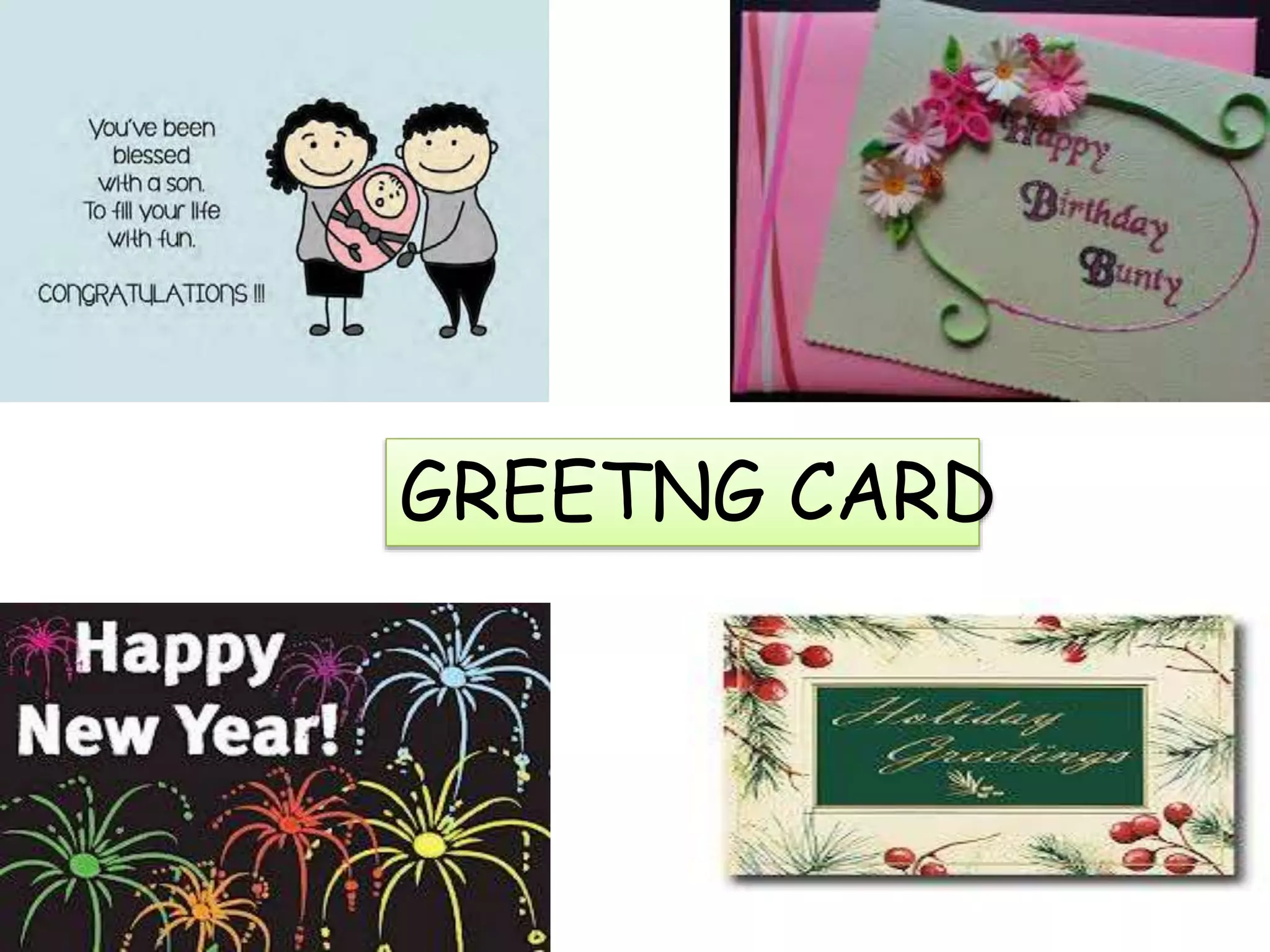 Greeting card and invitation text | PPTX