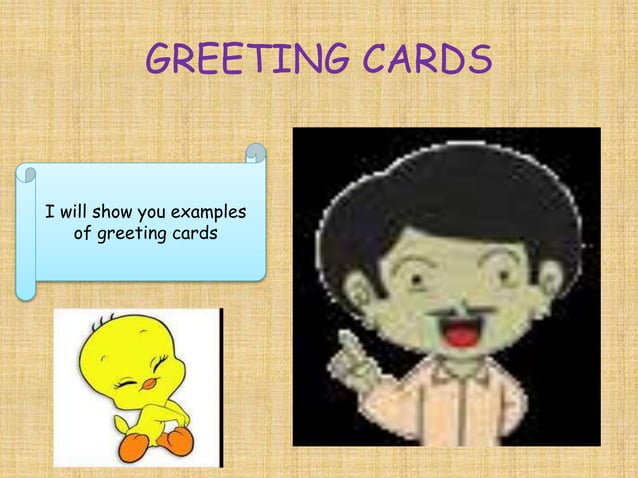 Greeting card and invitation text | PPT