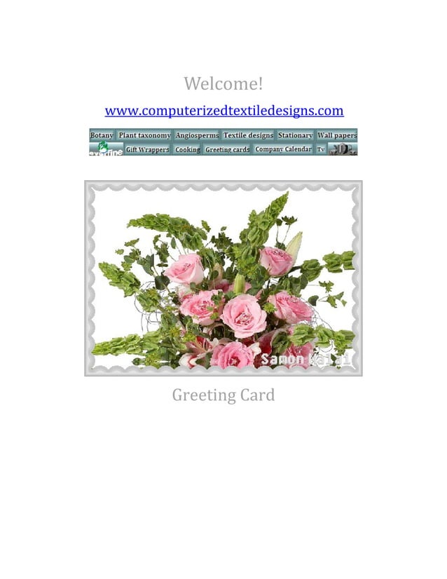 Greeting card no. 210 | PDF