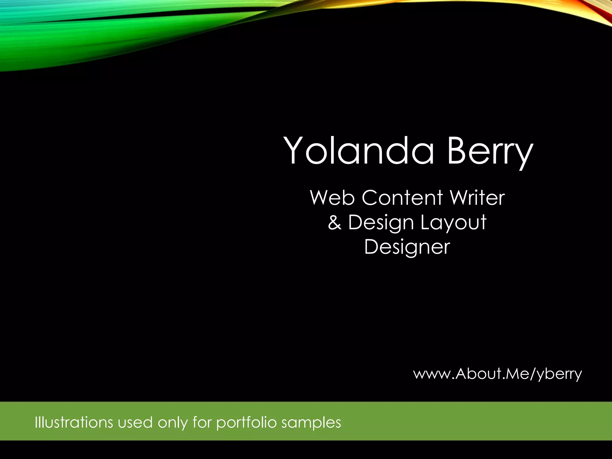 Portfolio Greeting Card Presentation | PDF