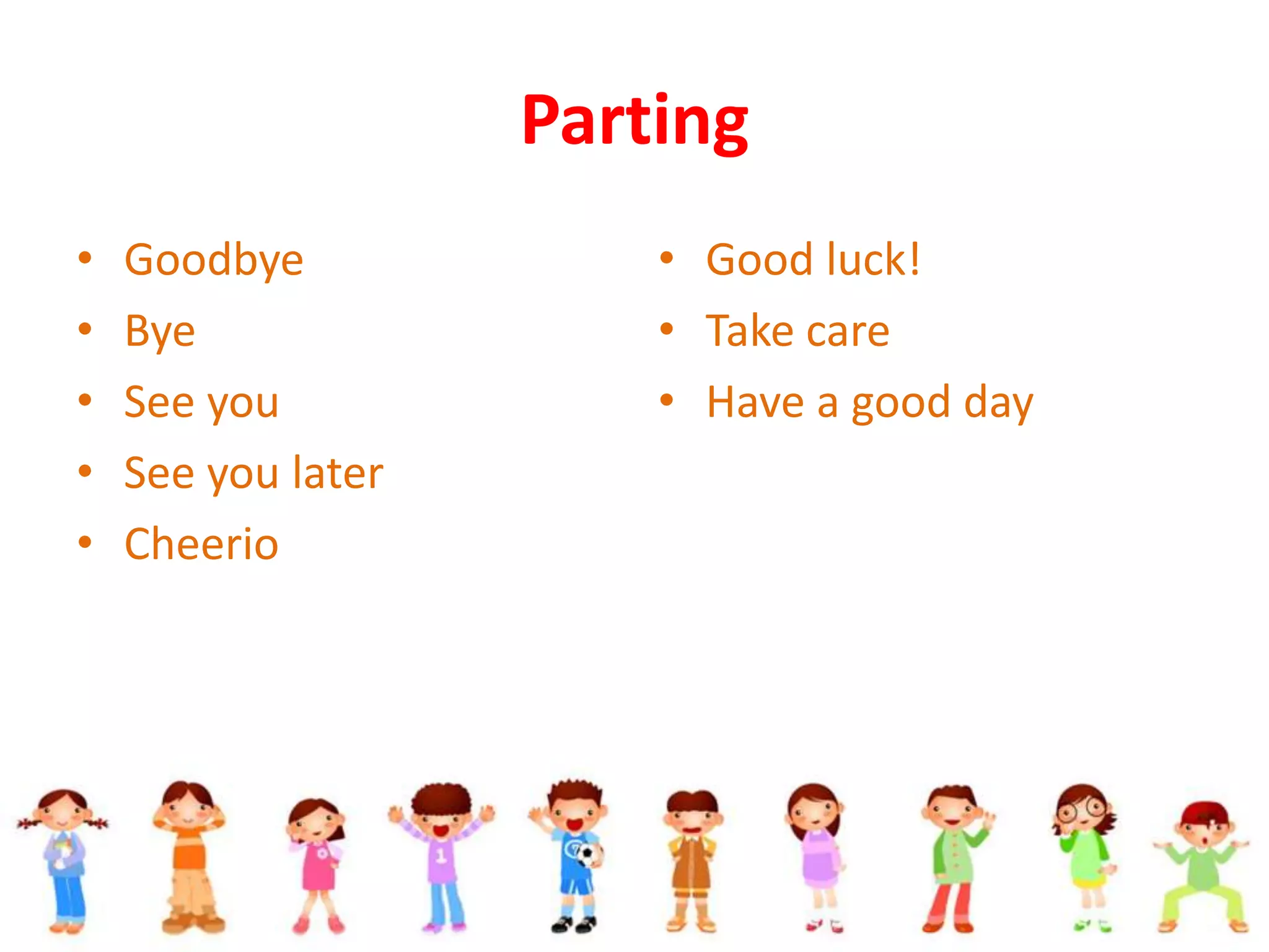 Greeting, Introducing and Parting.pptx