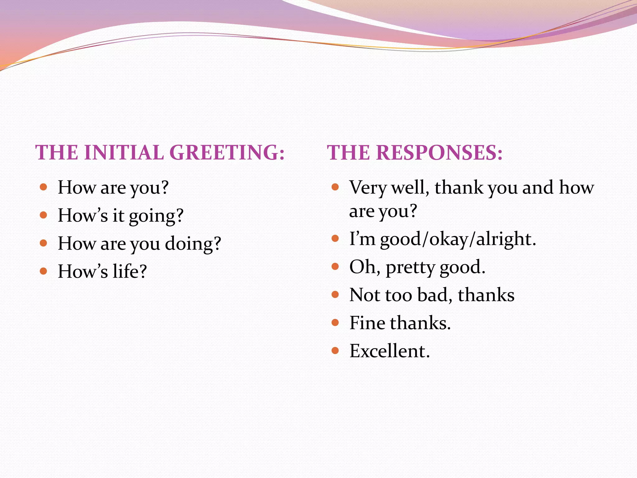 Greeting & leave taking1 | PPSX