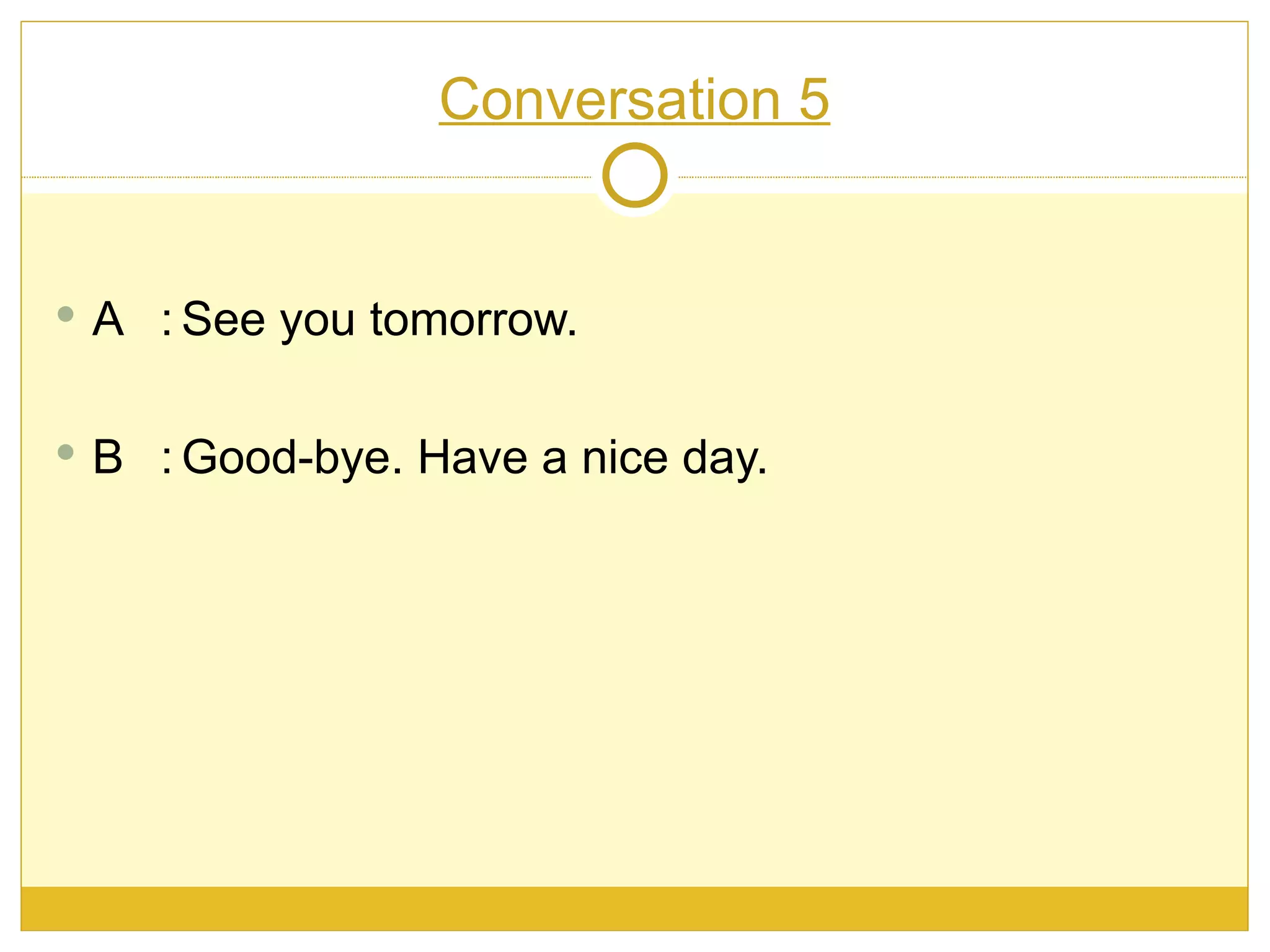 Greetings | PPT