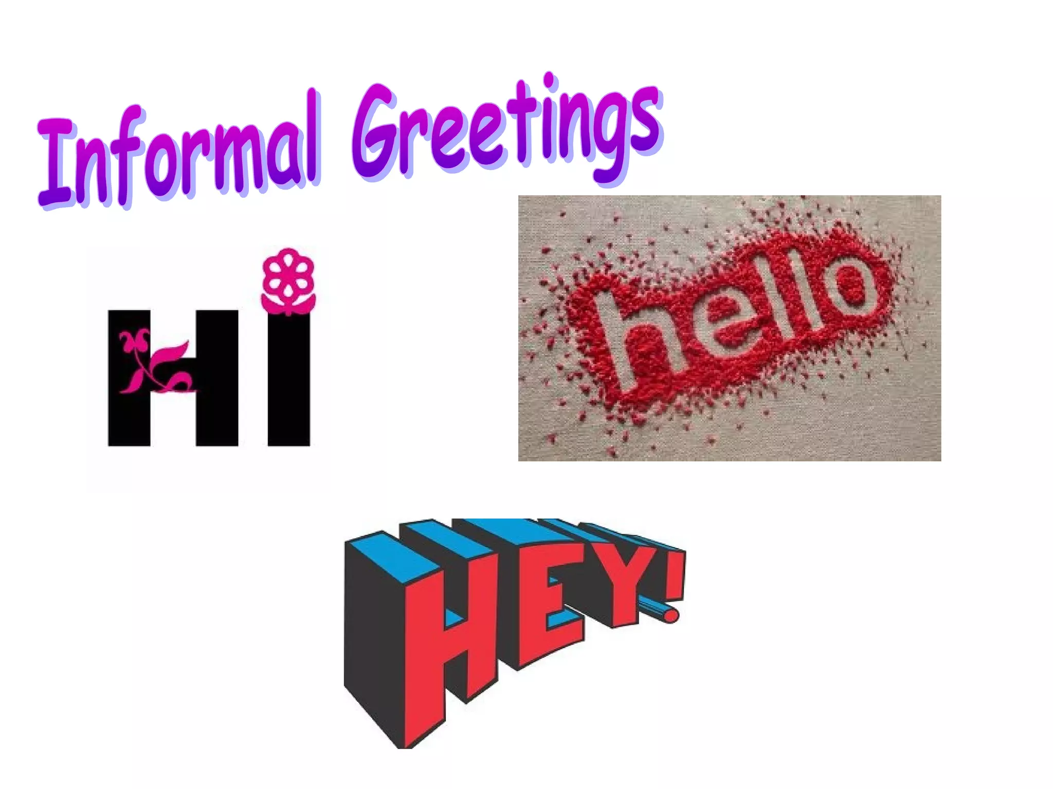 Greetings | PPT