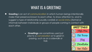 Greetings | PPTX
