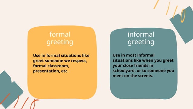 How to greet other Power Point Presentation | PPTX