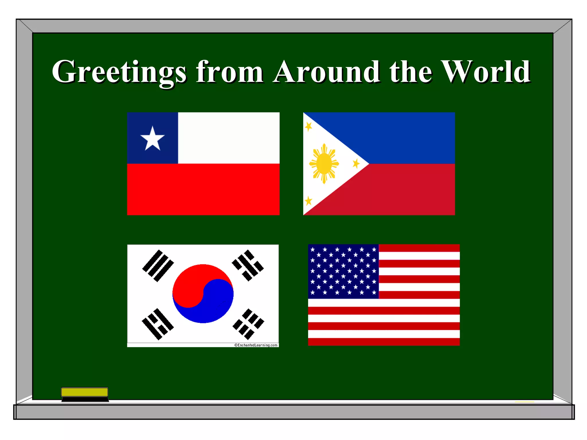 Greetings From Around The World | PPT