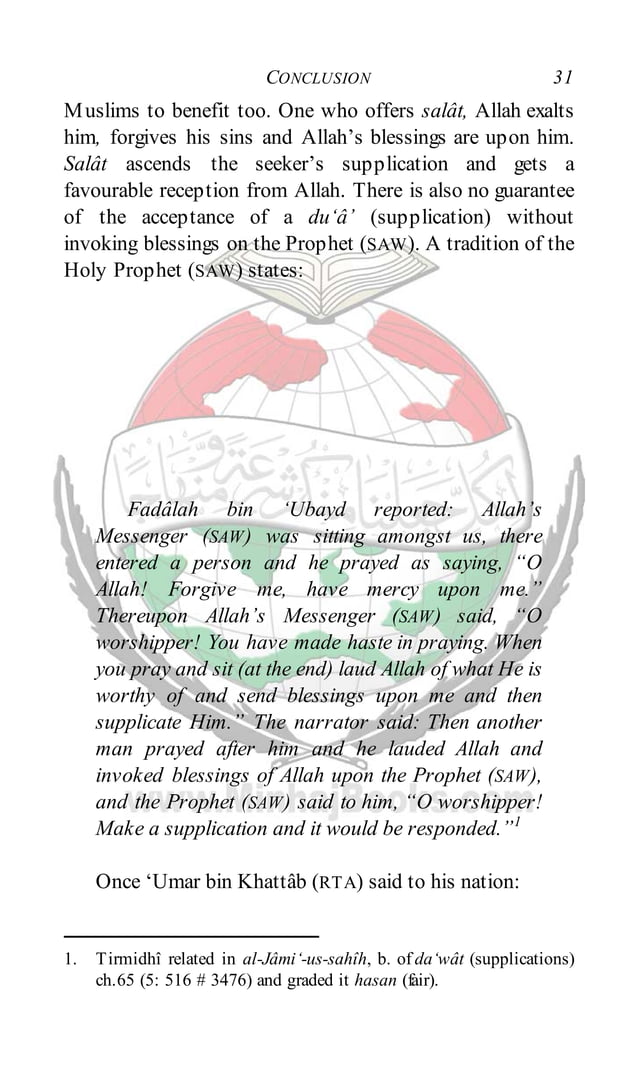 Greetings and Salutations on The Prophet Muhammad (SAW) | PDF