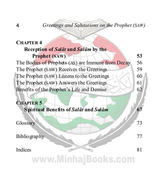 Greetings and Salutations on The Prophet Muhammad (SAW) | PDF