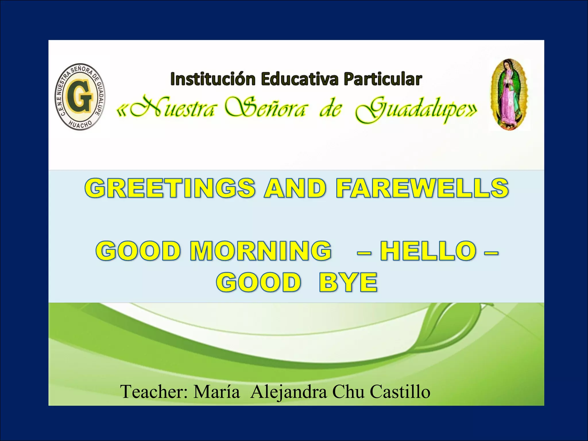 Greetings and farewells | PPT