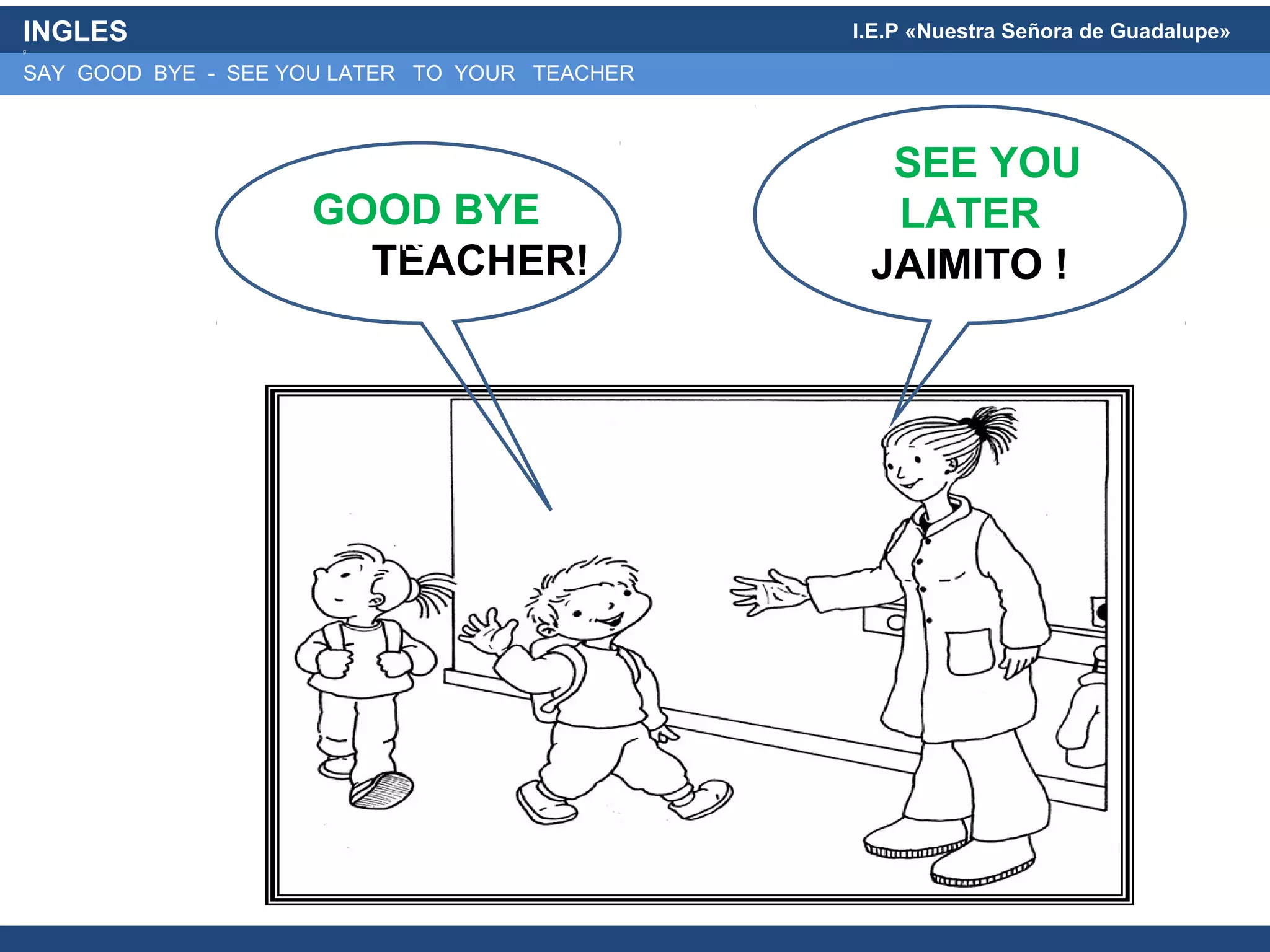 Greetings and farewells | PPT