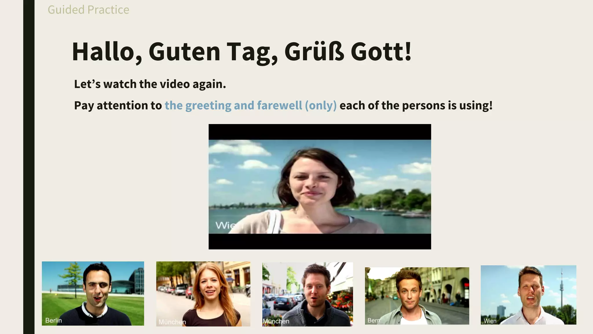 Greetings and farewells german 1 | PPTX