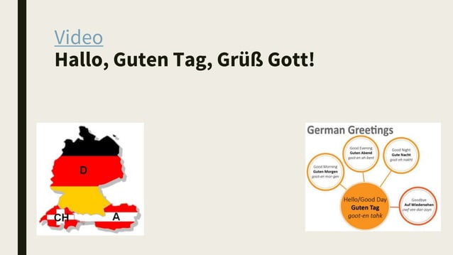 Greetings and farewells german 1 | PPTX