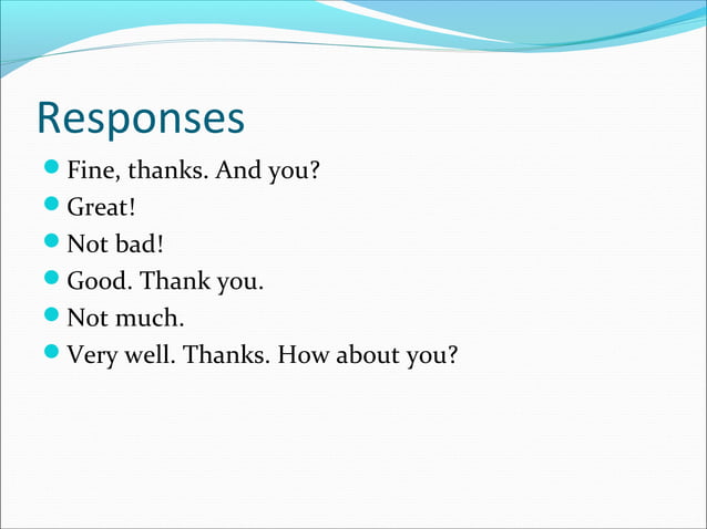 Greetings and goodbye | PPT
