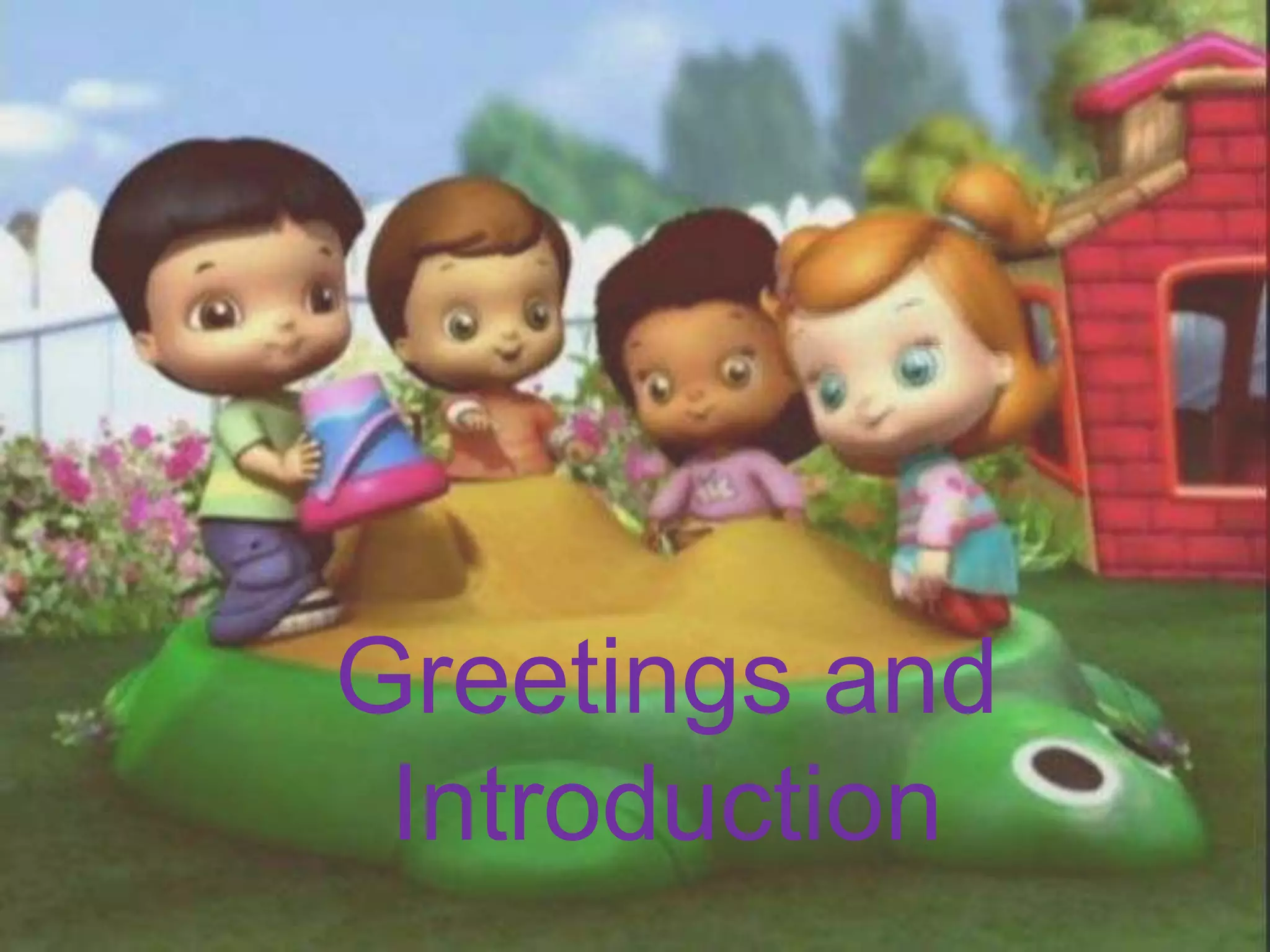 Greetings and introduction | PPTX