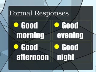 Greetings and Introductions | PPT