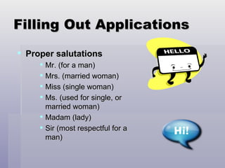 Greetings And Introductions | PPT