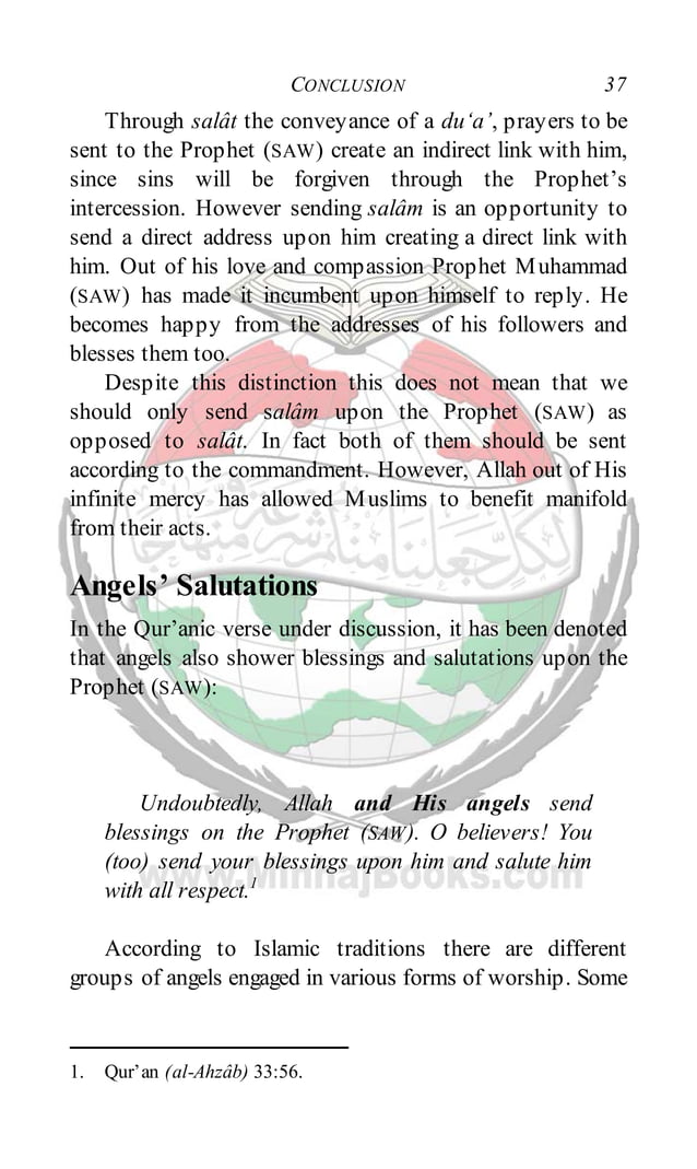 Greetings and Salutations on the Holy Prophet (SAW) | PDF