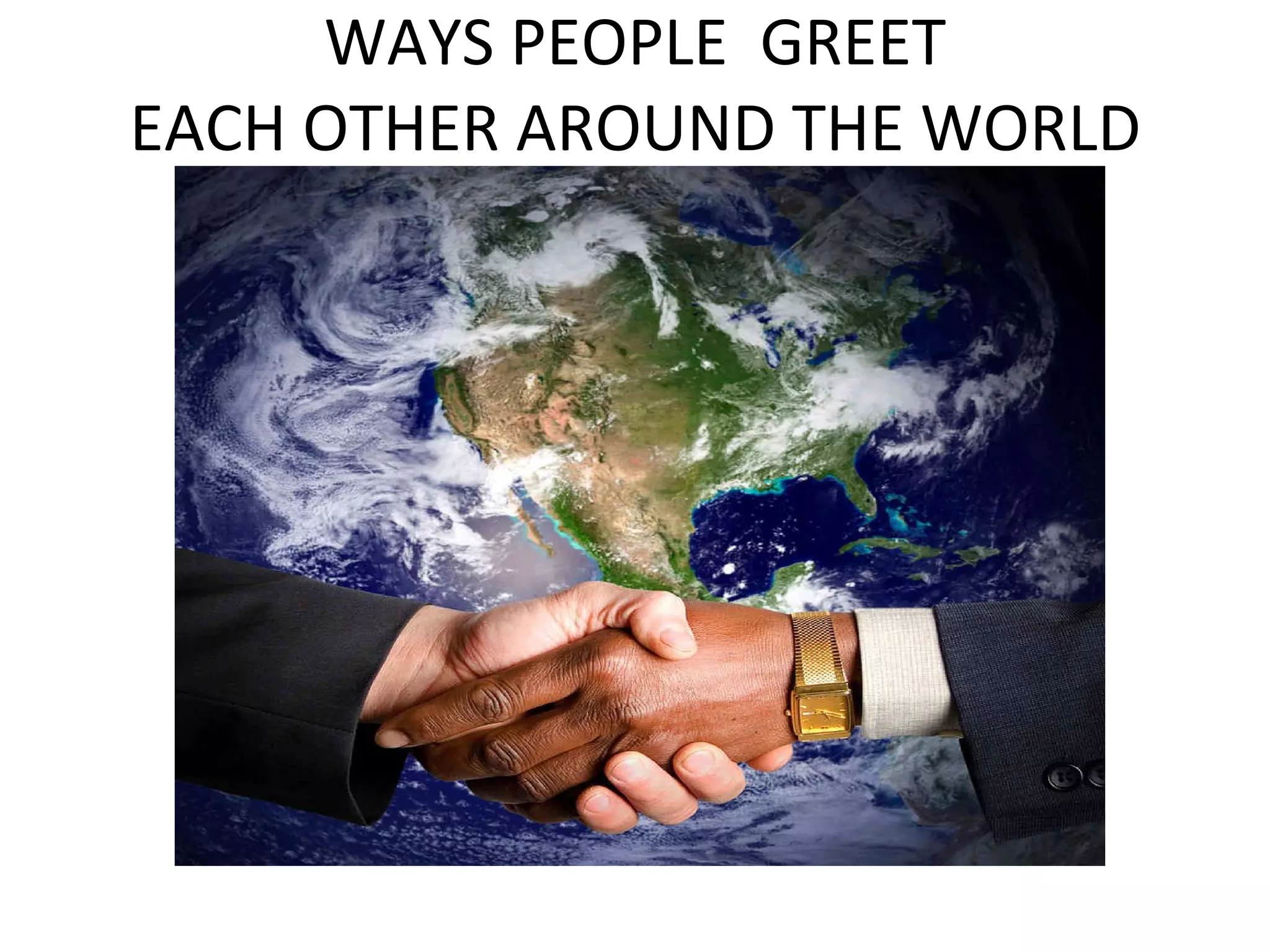 Greetings around the world | PPT