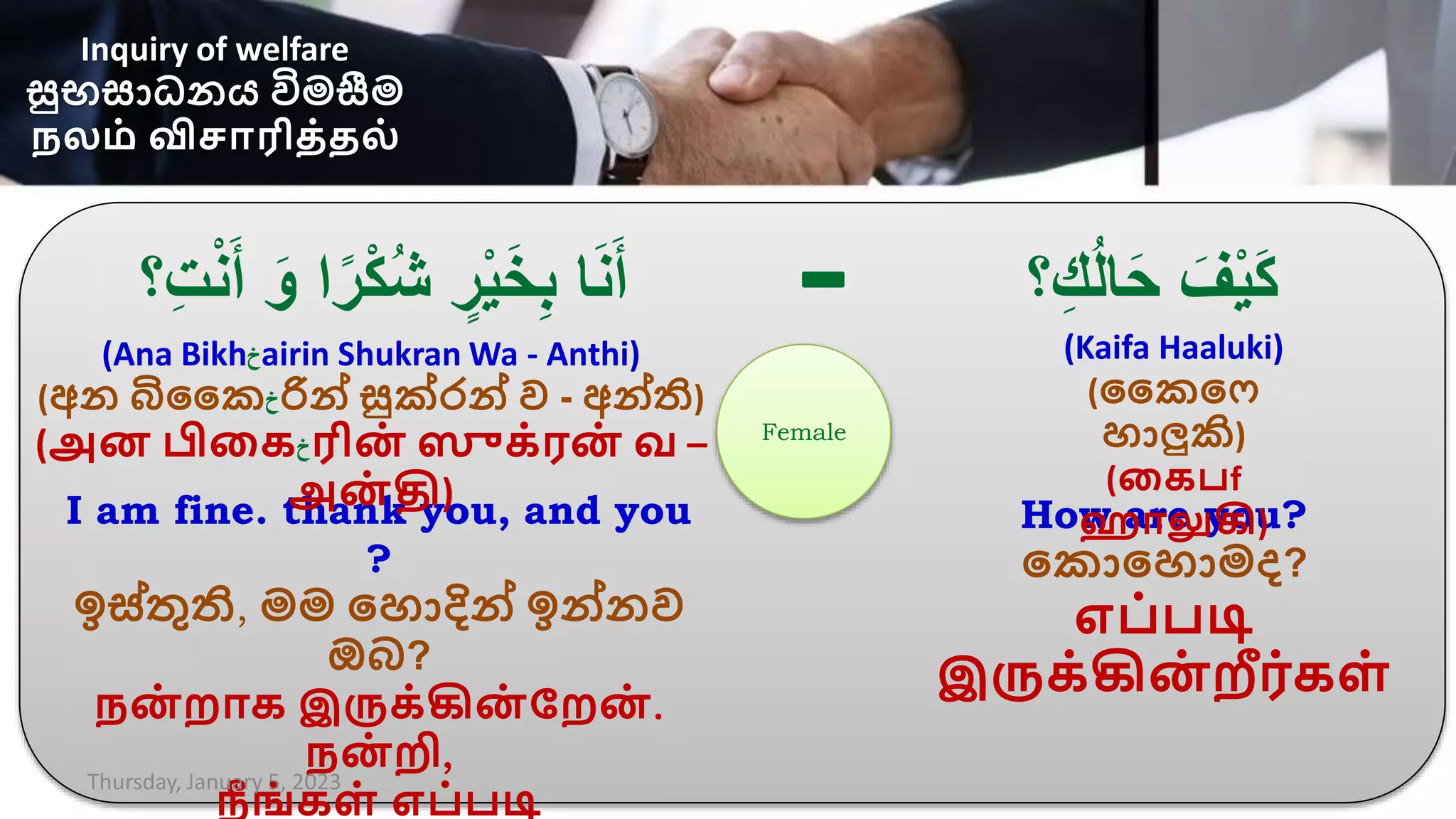 Greetings in Arabic Language.pptx