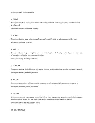 Gre Flashcards 2022 | PDF