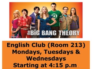 English Club Introduction | PPTX