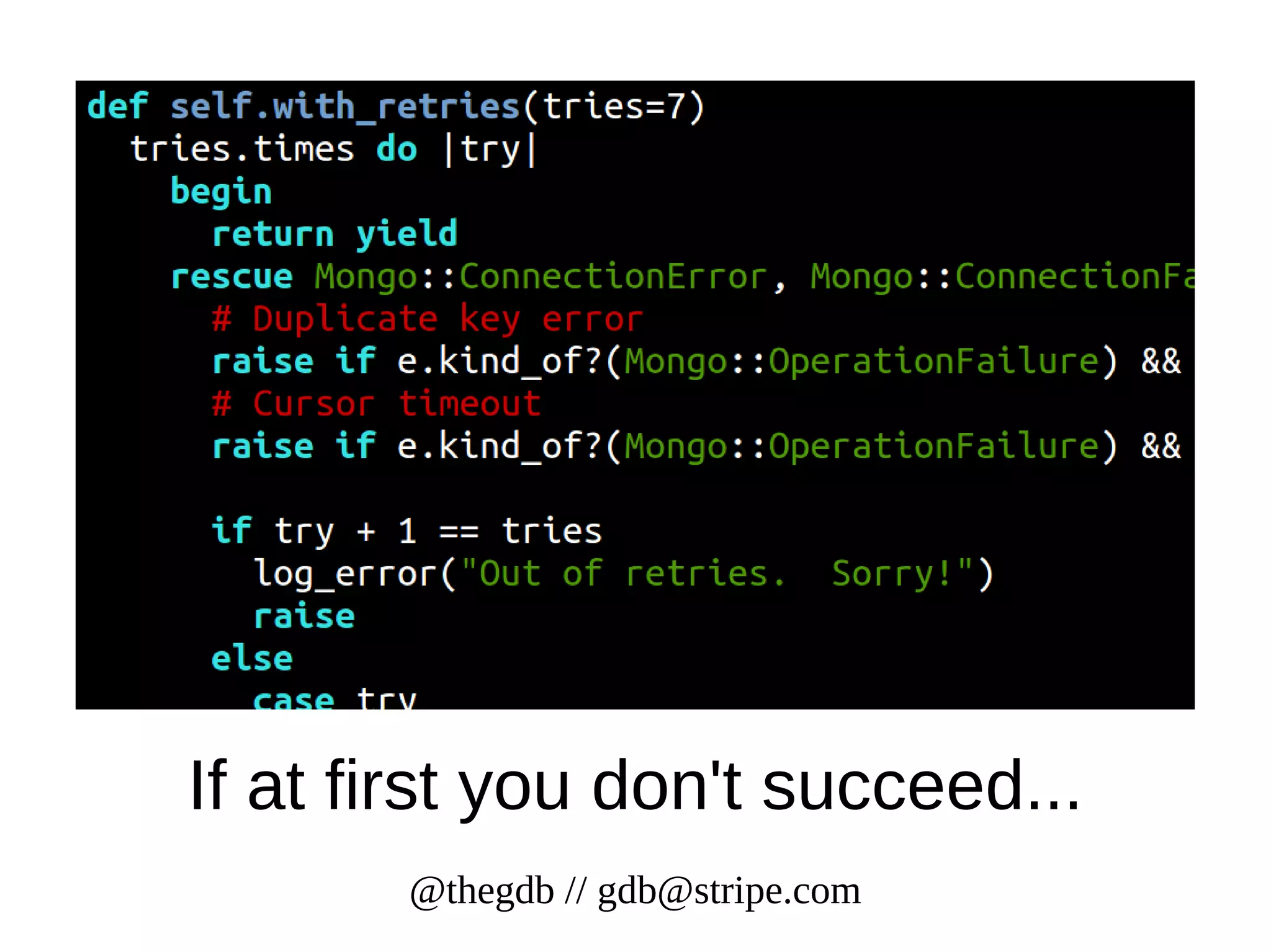 High Availability with MongoDB for Fun and Profit | PPT