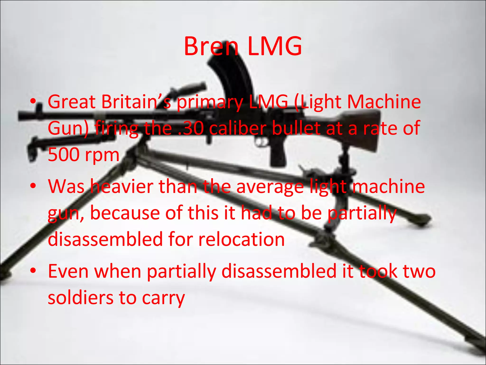 World War II Weapons | PPT