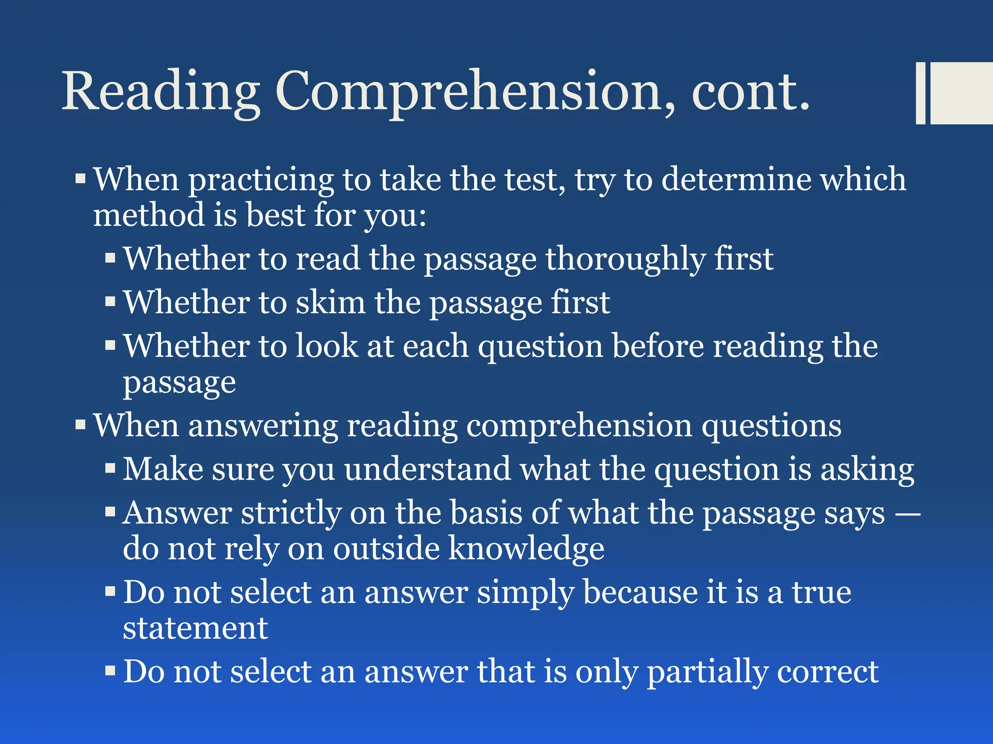 Gre General Test Fall 20142020 Oct 14 Pptx