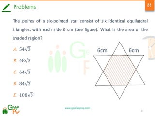 GRE - Geometry Session 1 | PPTX