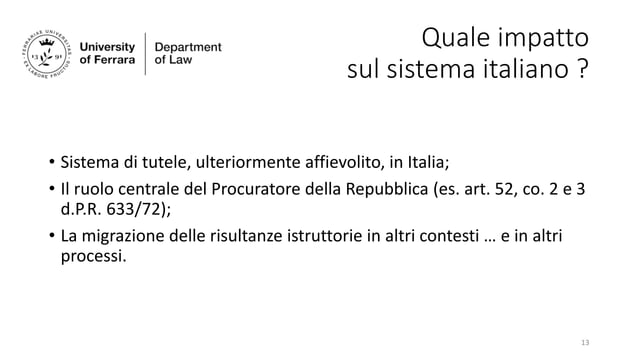 CEDU e giusto procedimento tributario | PPT