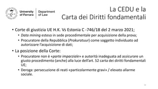 CEDU e giusto procedimento tributario | PPT