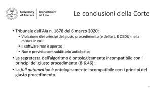 CEDU e giusto procedimento tributario | PPT