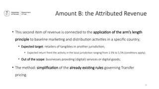 In the Aftermath of Pillar 1 Proposal - Rethinking Ways and Means for an Effective Digital Tax | PPT