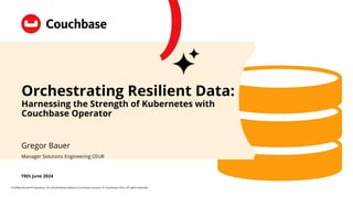 stackconf 2024 | Orchestrating Resilient Data: Harnessing the Strength ...