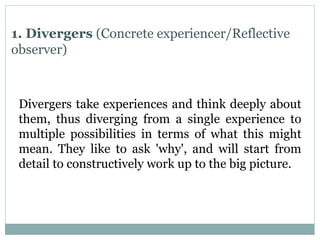 learning styles by alvin bugaoisan BMLS | PPT