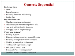 learning styles by alvin bugaoisan BMLS | PPT