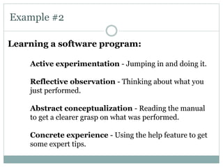 learning styles by alvin bugaoisan BMLS | PPT