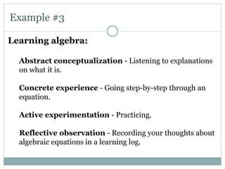 learning styles by alvin bugaoisan BMLS | PPT
