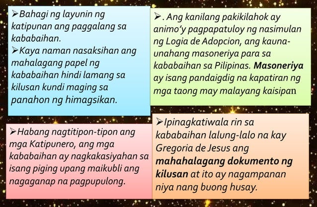 Gregoria de Jesus | PPTX