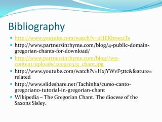 Gregorian chant 2a | PPTX | Religious (Music and Audio) | Music