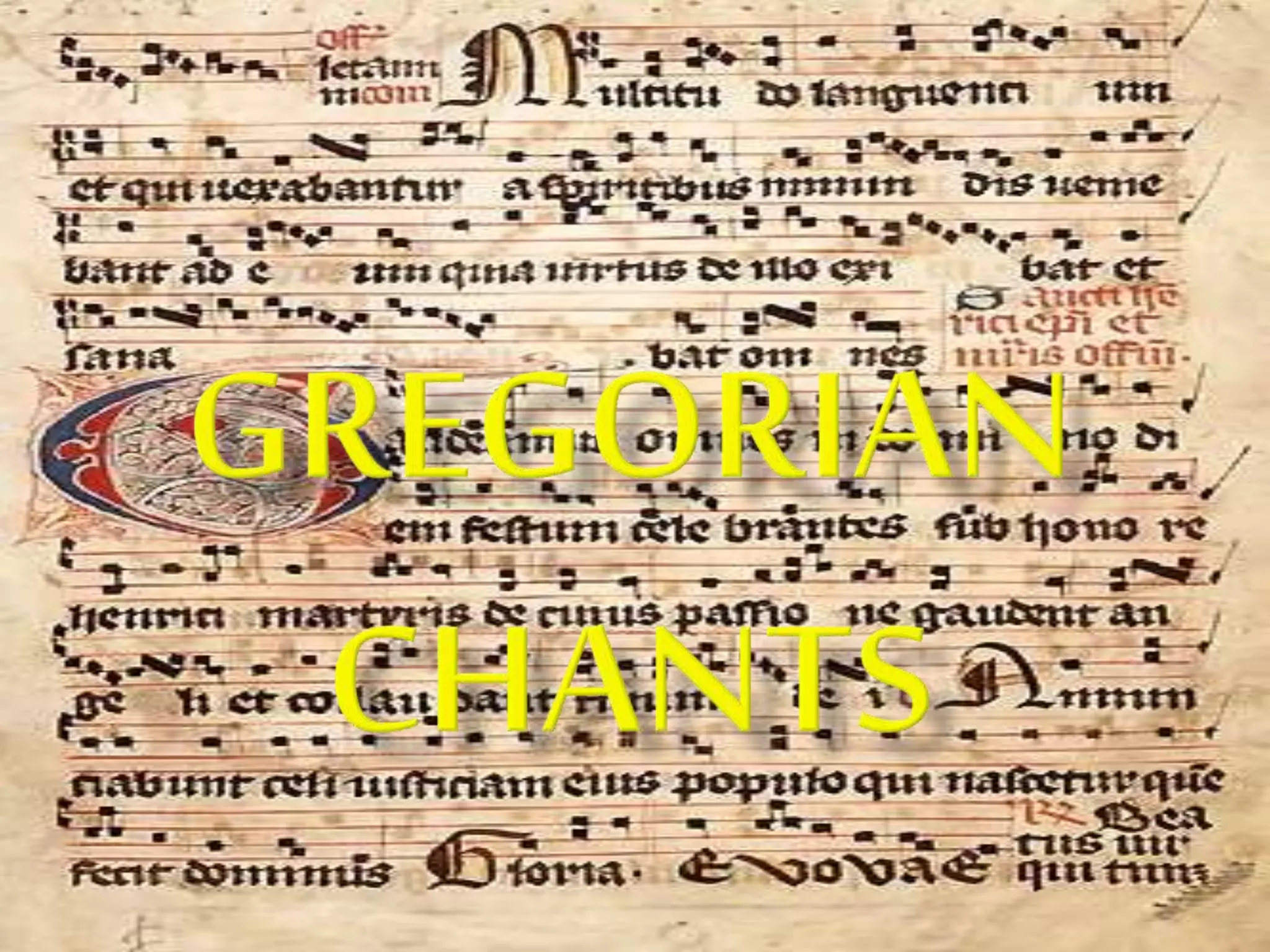 Gregorian chants | PPTX