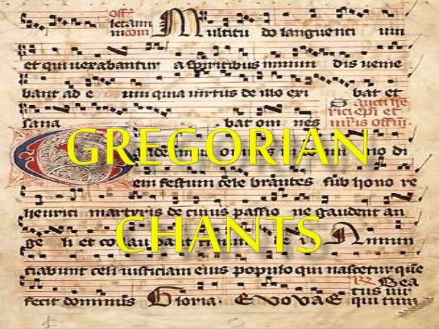 🎉 Characteristics of gregorian chant monophonic. IB Music/Music History ...