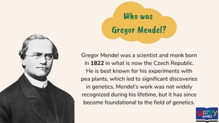 Gregor Mendel Discovery of Traits.pdf | Workybooks | PPT
