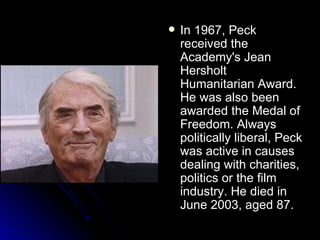 Gregory Peck | PPT
