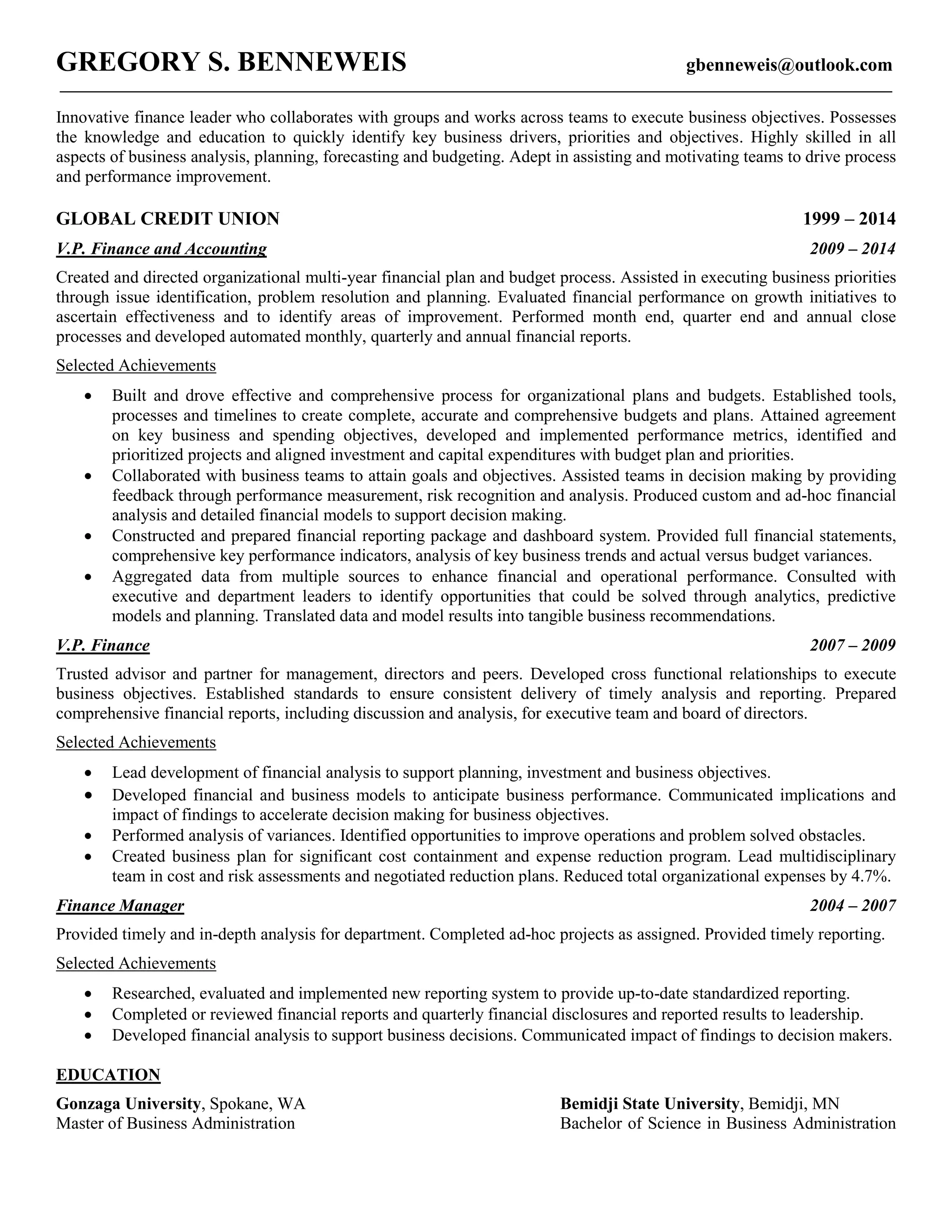 Gregory Benneweis | PDF