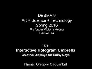 Gregory Caguimbal Desma 9 Midterm | PPT