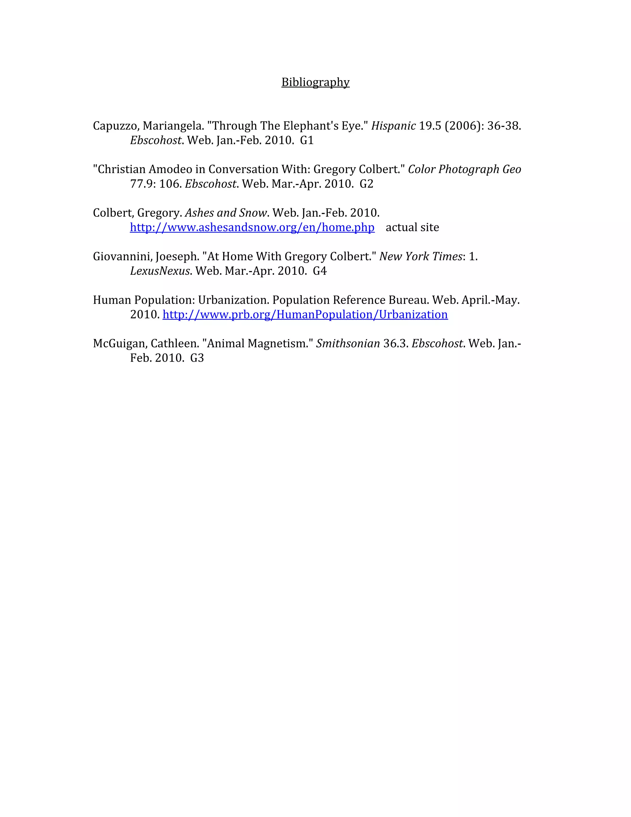 Gregory Colbert | PDF