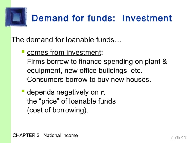 Gregory mankiw macroeconomic 7th edition chapter (3) | PPT